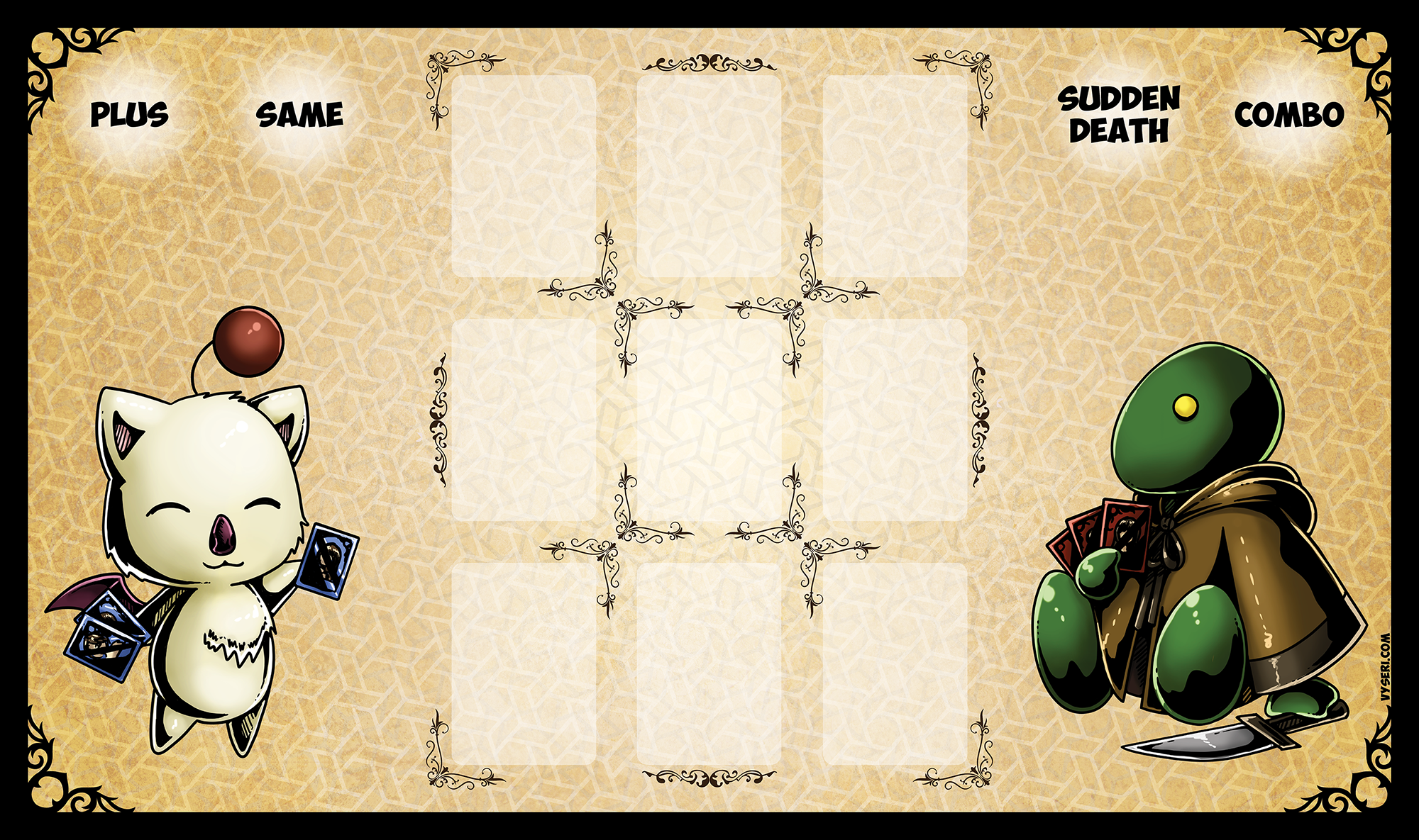 Vyseri Art - Triple Triad Card Set